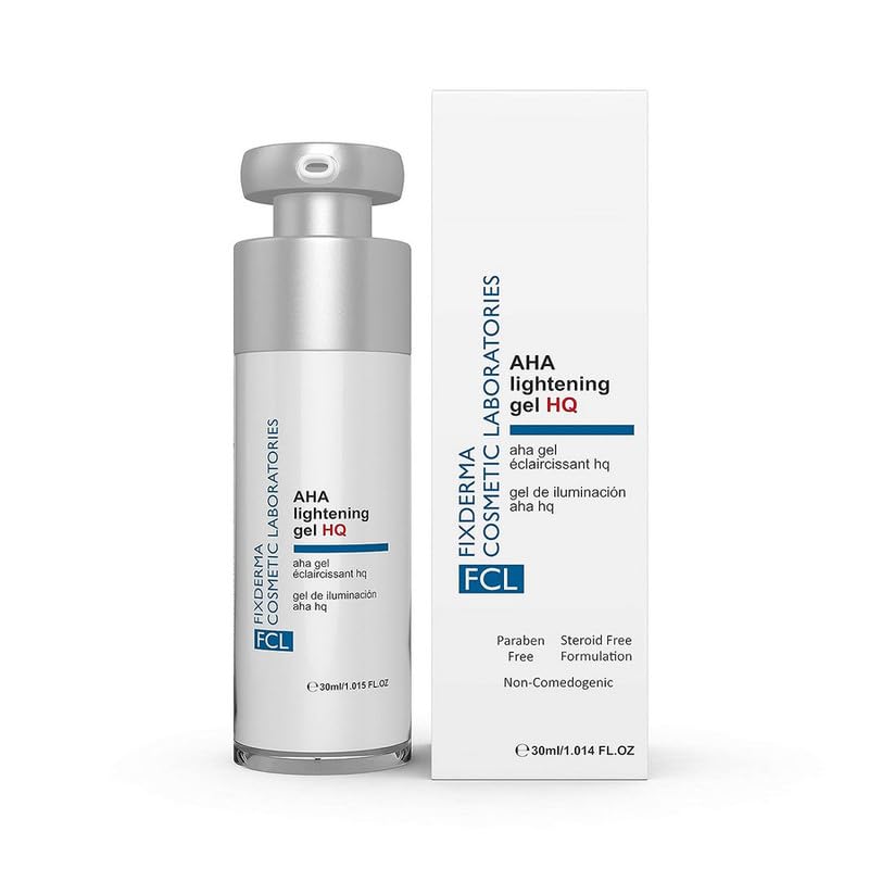 FCL AHA Lightening Gel | Glycolic Acid | Treats Hyperpigmentation, Dar ...